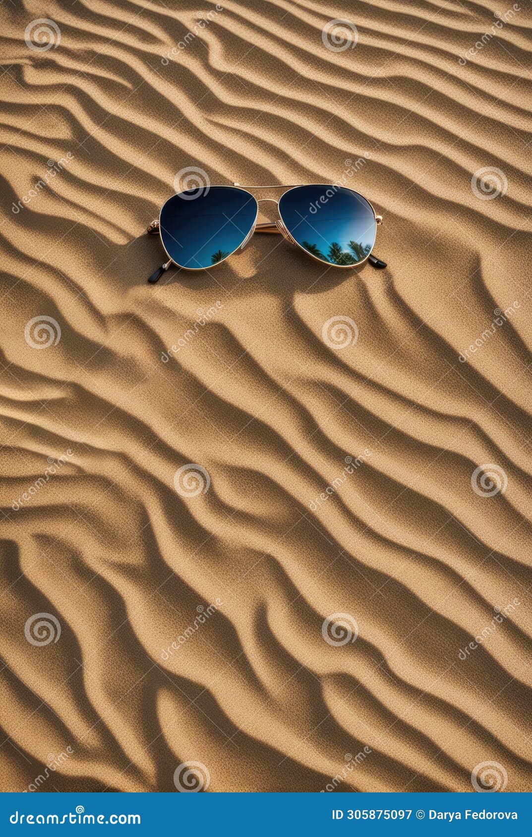 Sunglasses On Wavy Desert Sands Stock Image Image Of Dunes Optical 305875097