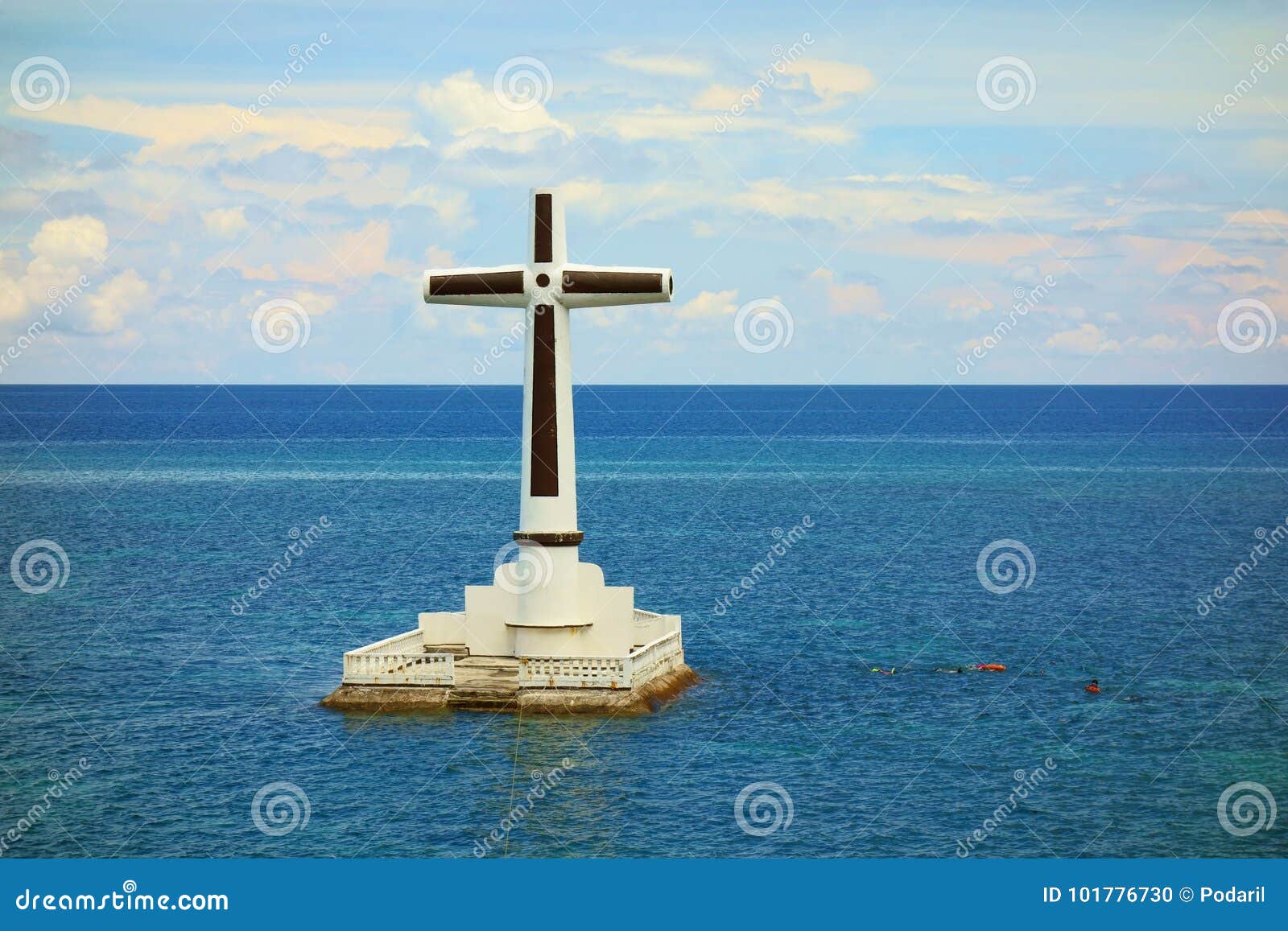 Sunken cemetery stock photo. Image of camiguin, clean - 101776730