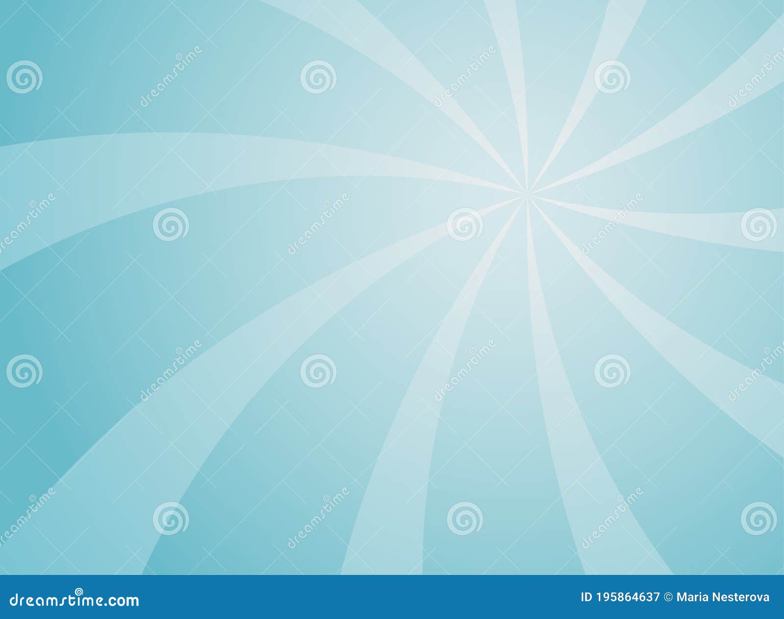 Sunlight Abstract Background. Bright Blue Color Burst Background Stock ...