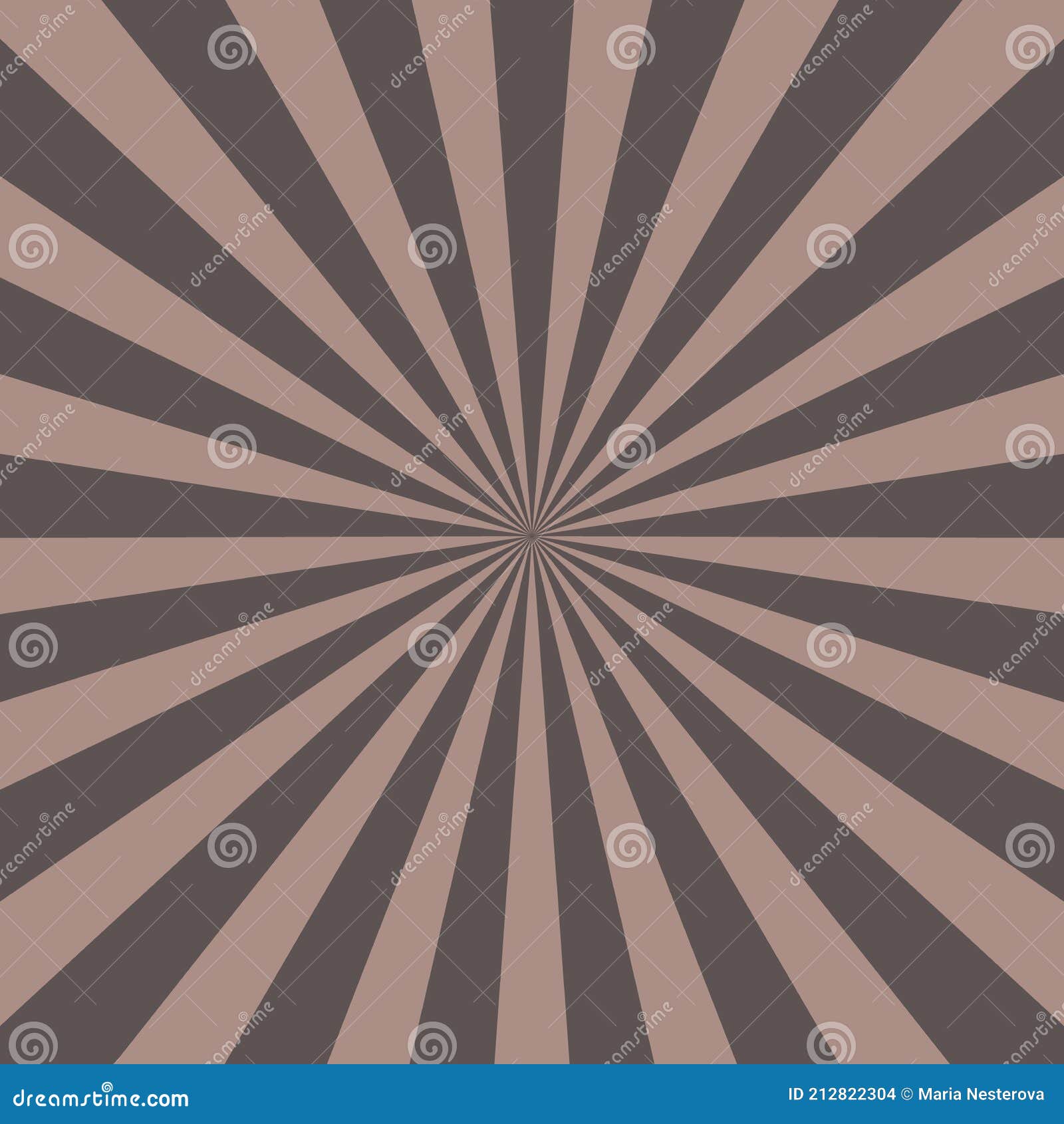 Sunlight Abstract Background. Brown Color Burst Background. Vector ...