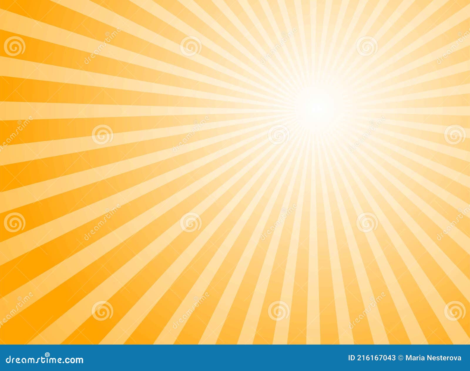 Sunlight Abstract Background. Orange Color Burst Background Stock ...