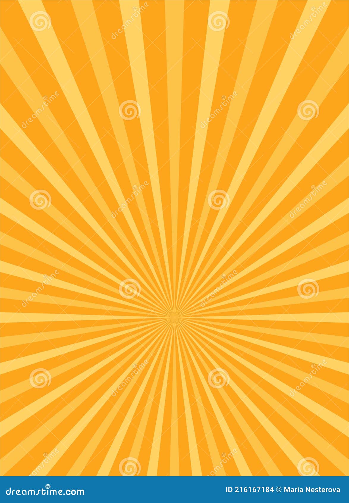 Sunlight Abstract Background. Orange Color Burst Background Stock ...