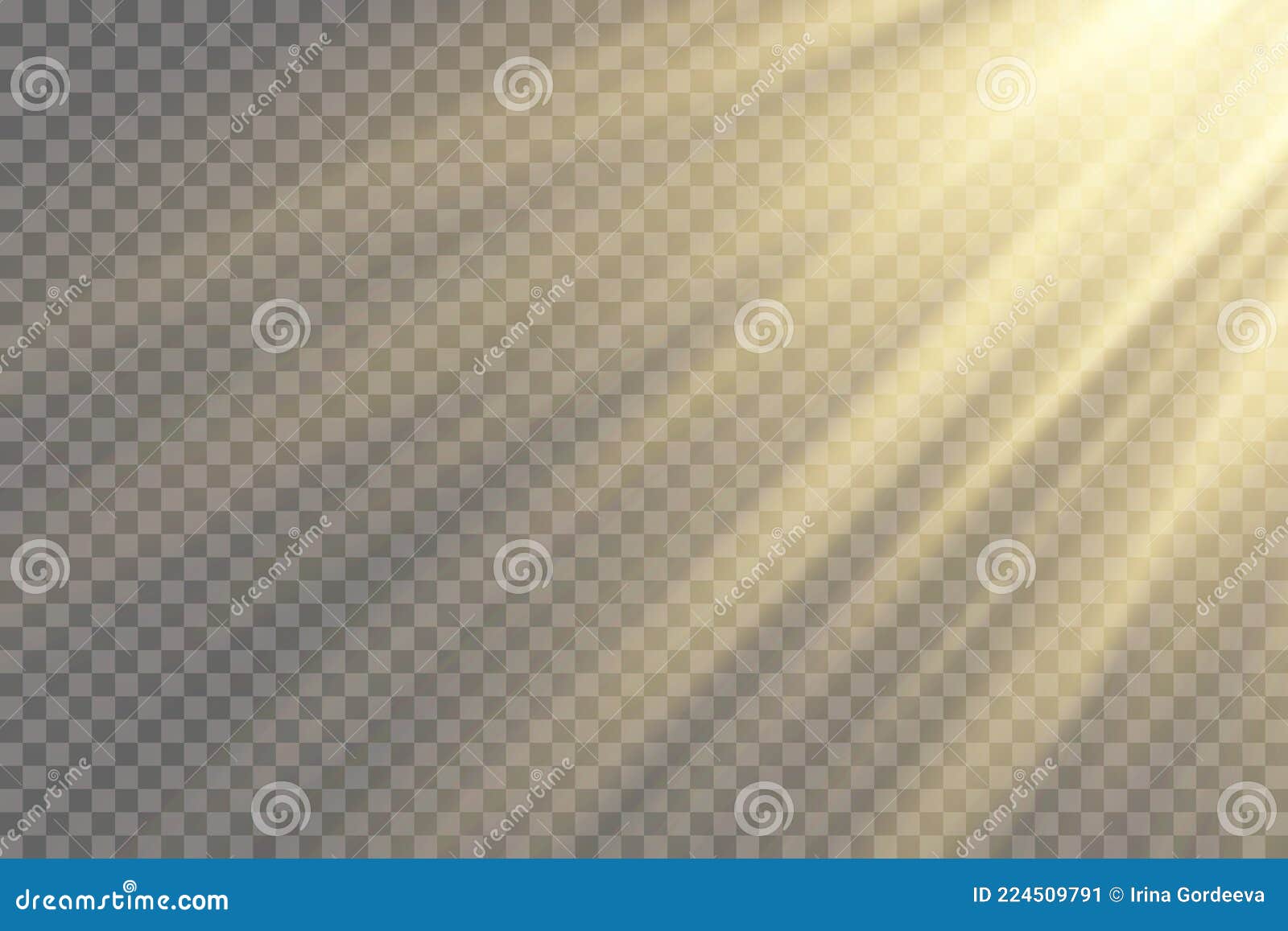 Sunlight Blur in the Light of Radiance. Stock Vector - Illustration of ...