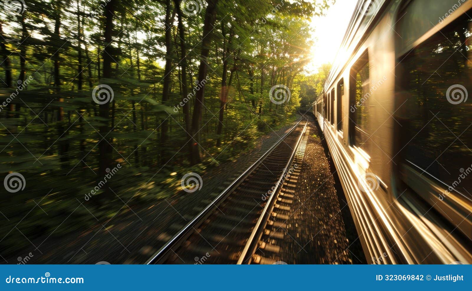 Sunlight Breaks through the Thick Canopy Casting Dappled Shadows on the ...