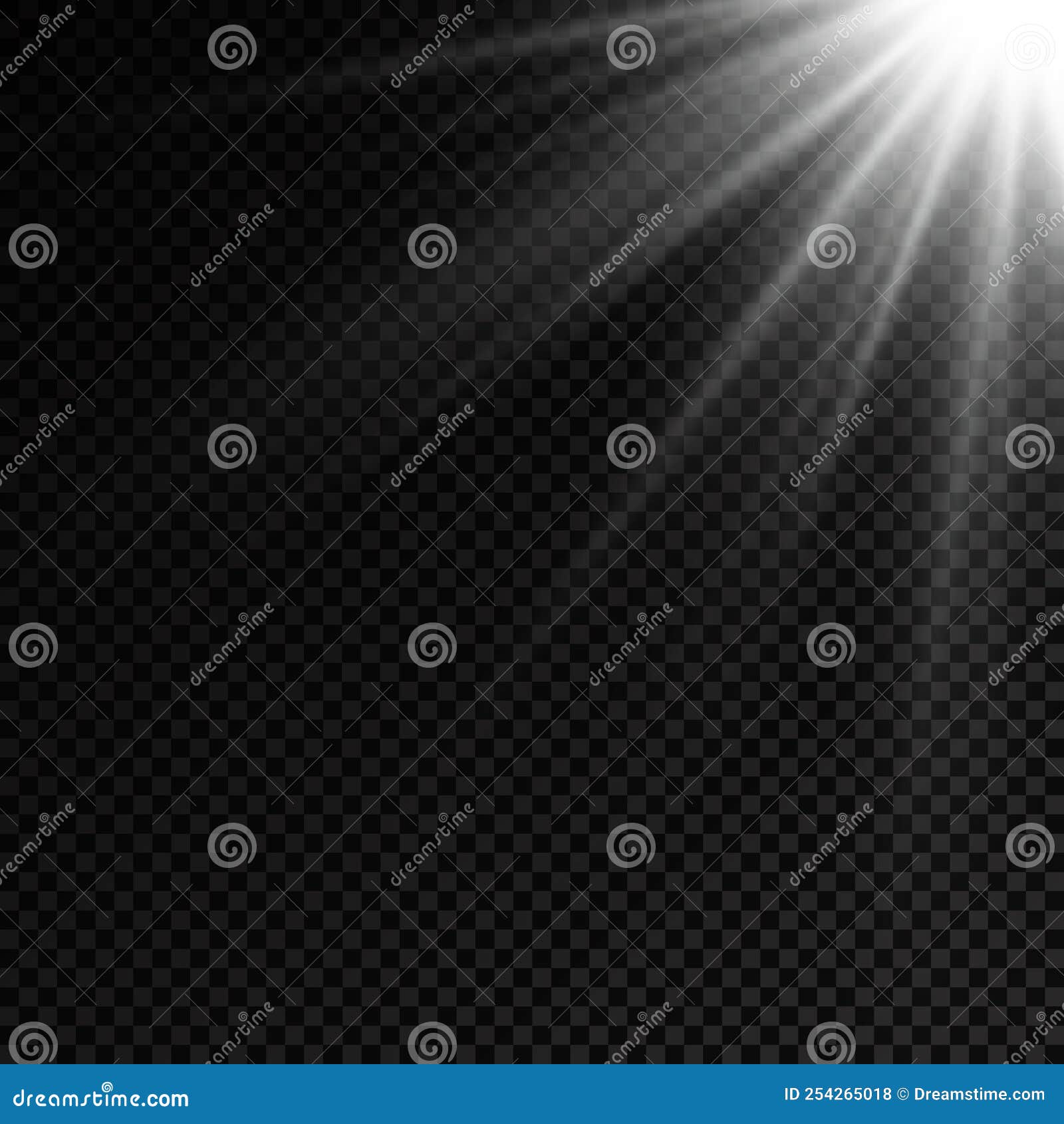 Sunlight with Bright Explosion, Flare Sun Rays. Stock Vector ...