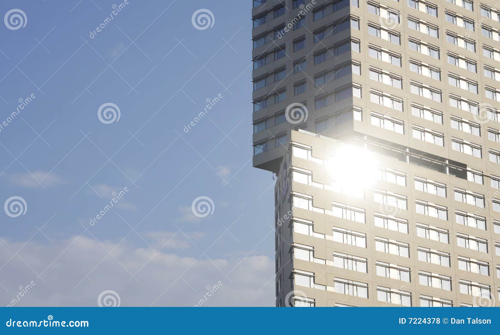 Sunlight building stock photo. Image of clouds, spain - 7224378