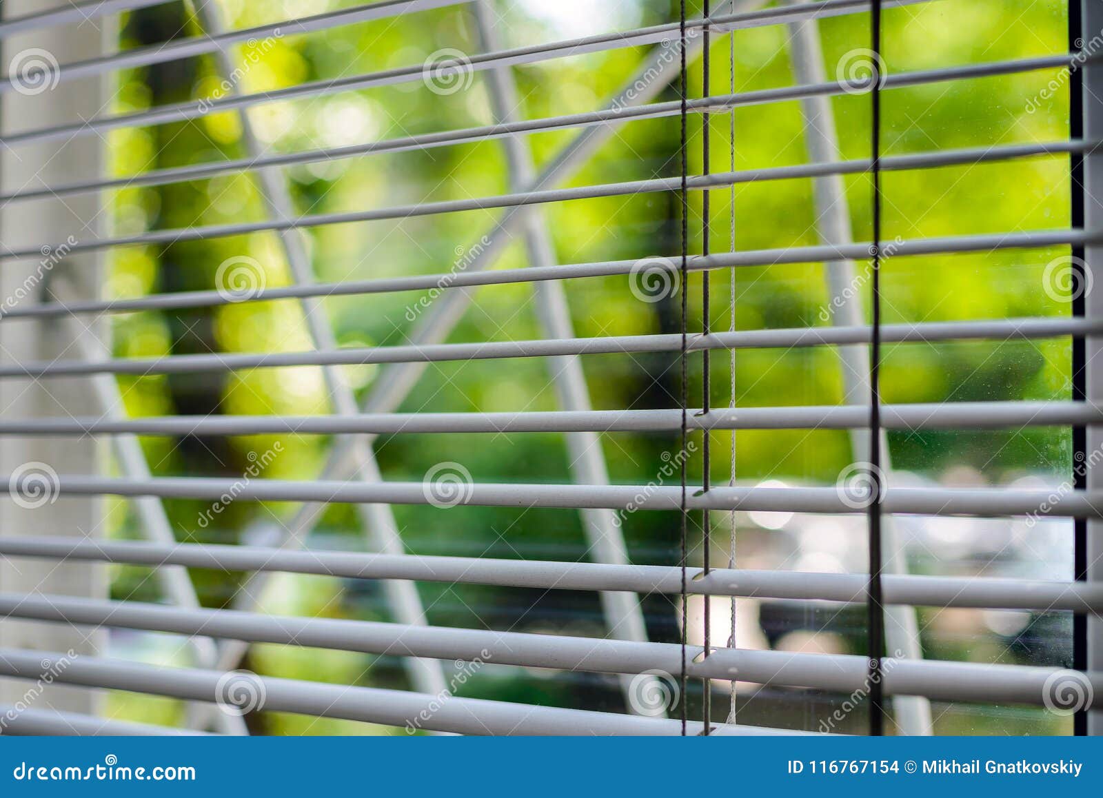 Sunlight Coming through Venetian Blinds by the Window Stock Photo ...