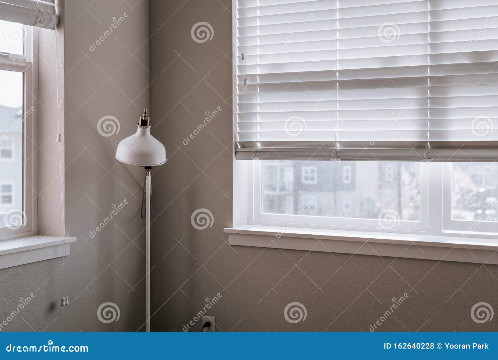 Sunlight Coming through Venetian Blinds by the Window Stock Photo ...