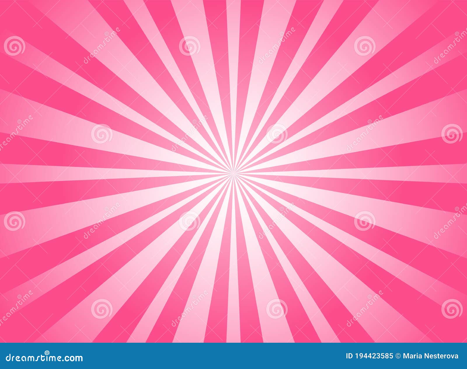 Sunlight Horizontal Background. Pink Color Burst Background Stock ...