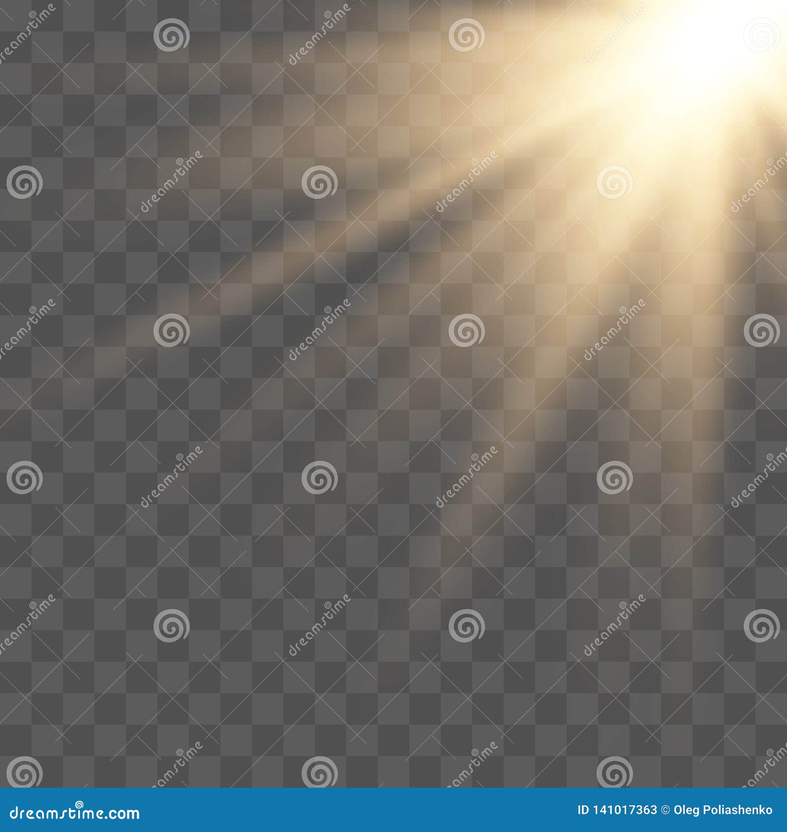 Sunlight lens flare stock vector. Illustration of glow - 141017363