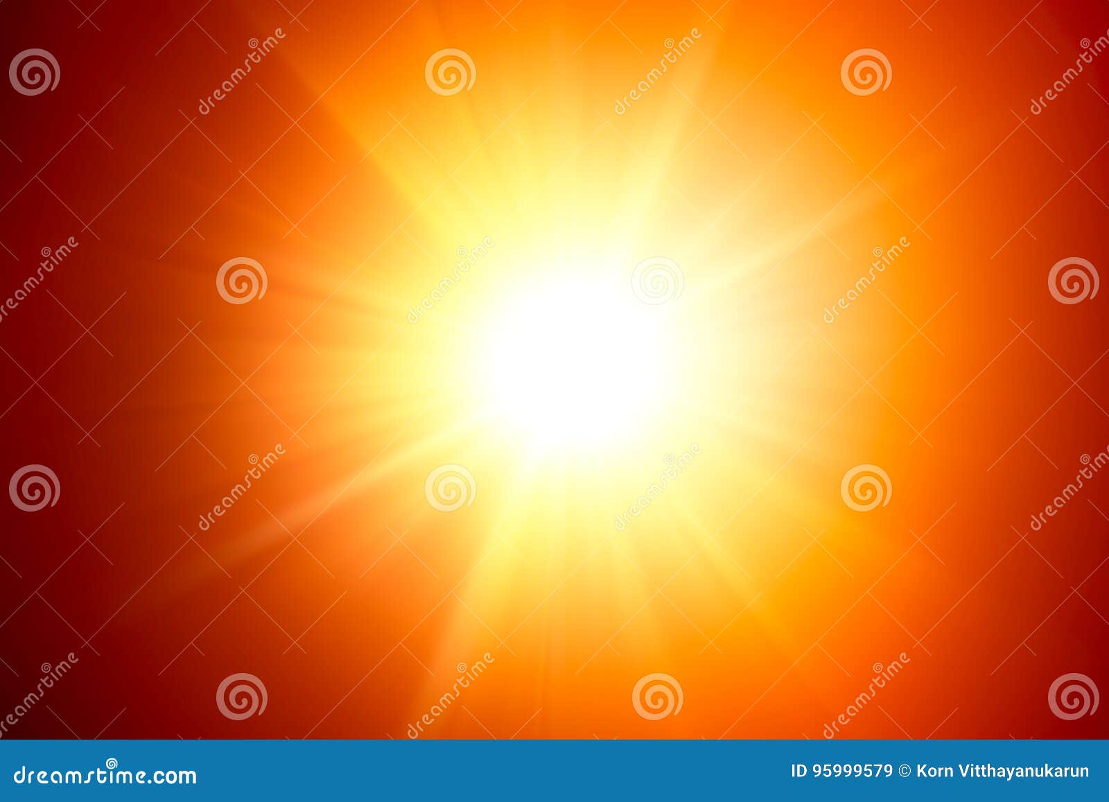Sunlight, Lighting Bright Flare Stock Illustration - Illustration of ...
