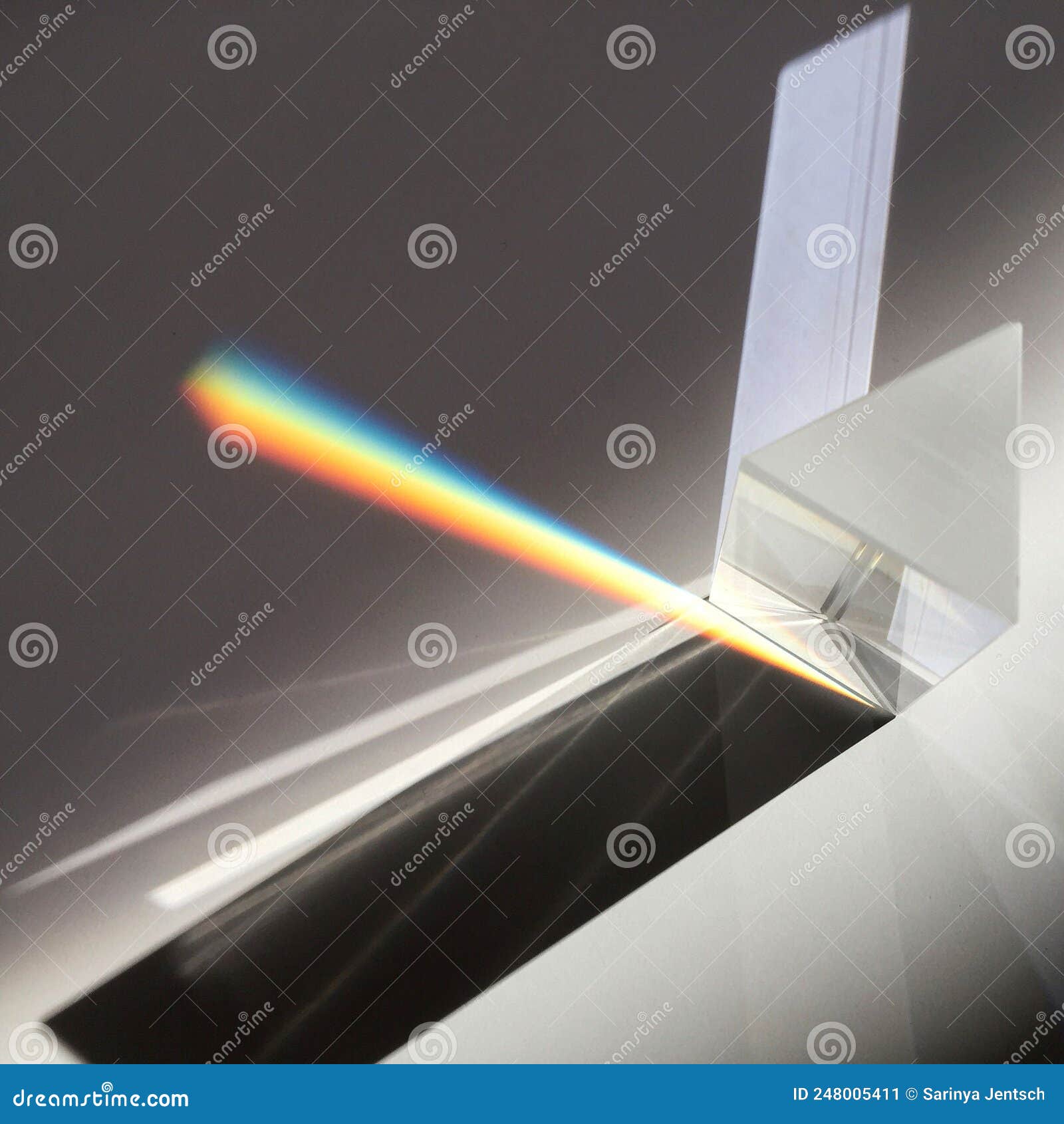 Daylight Spectrum and Shadow Play Stock Image - Image of abstract ...