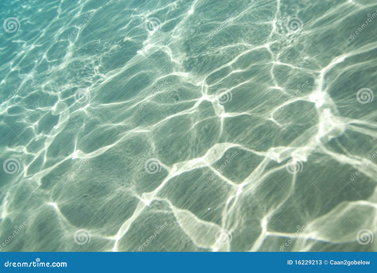 Sunlight Reflecting Underwater. Stock Image - Image of tropical ...