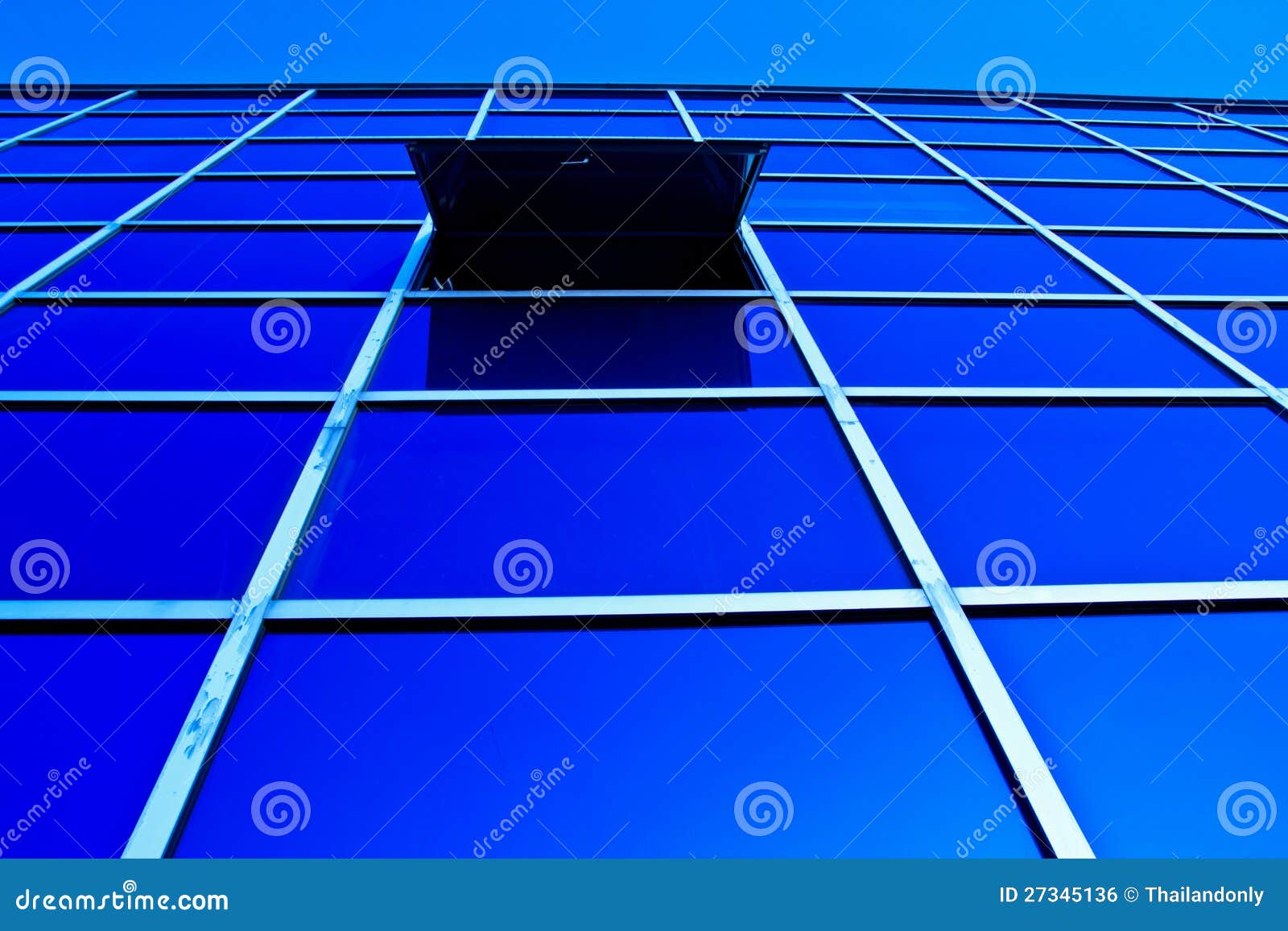Sunlight Reflection on Glass Building Stock Photo - Image of estate ...