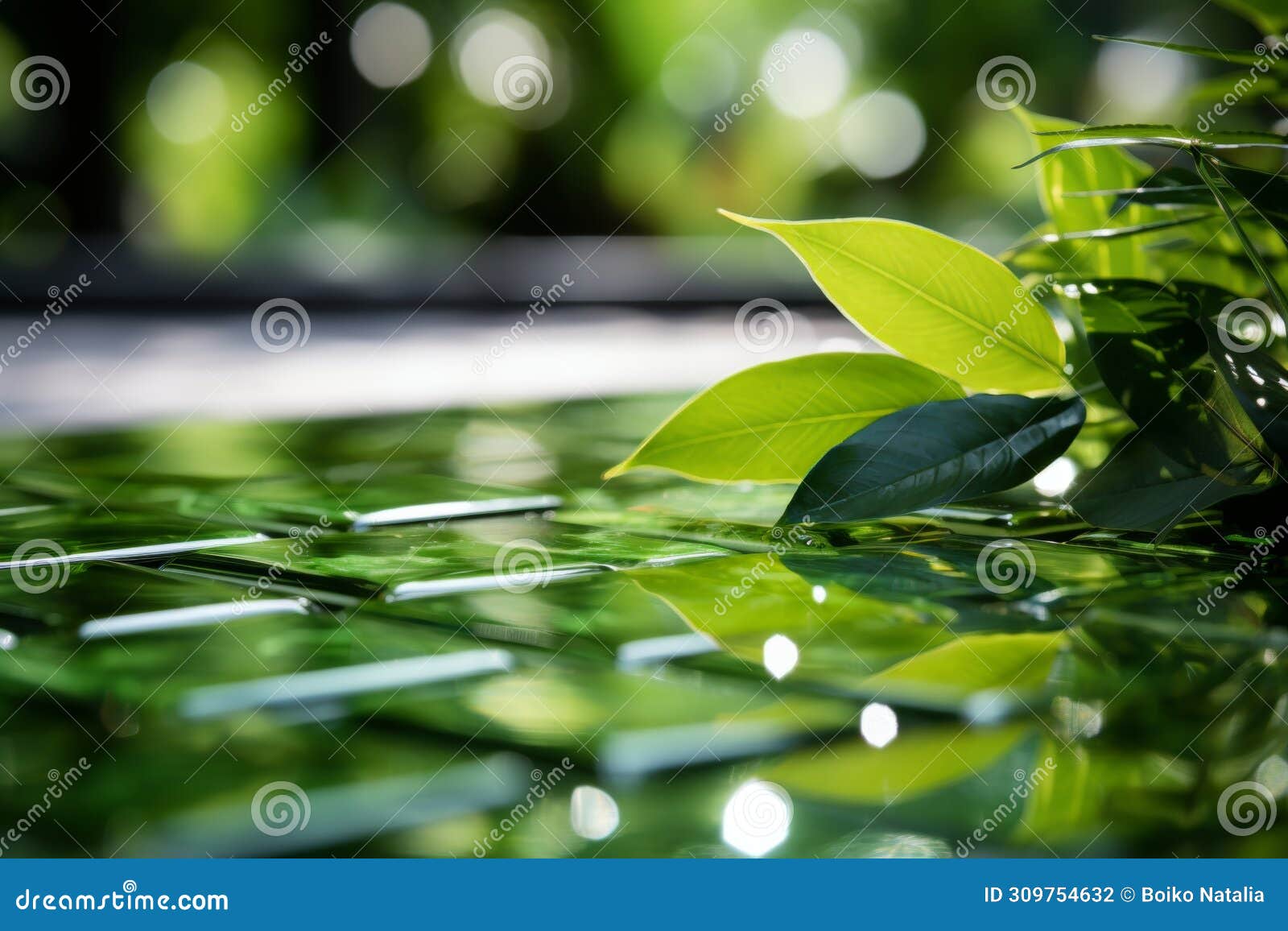 Sunlight Reflection on Modern Green Energy Technology Surfaces ...