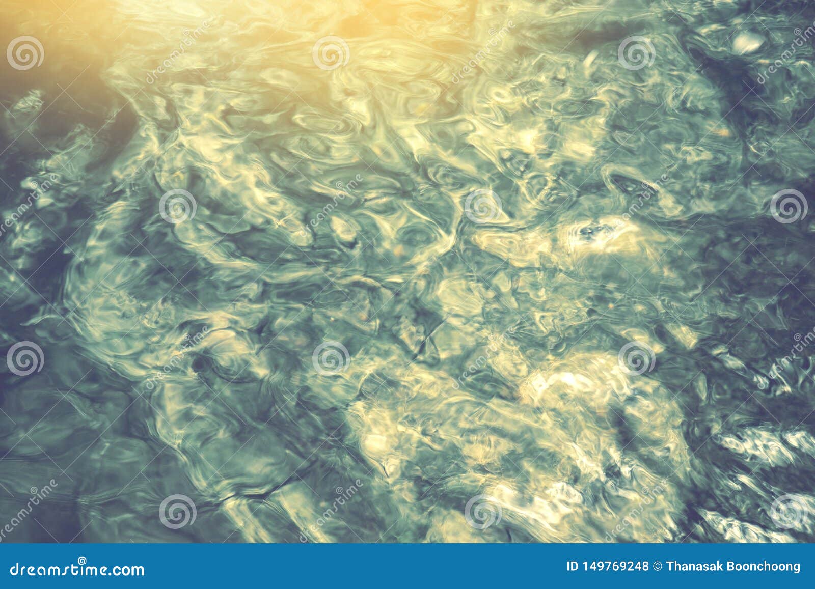 Sunlight Reflection of Ripple in Ocean Stock Photo - Image of pattern ...