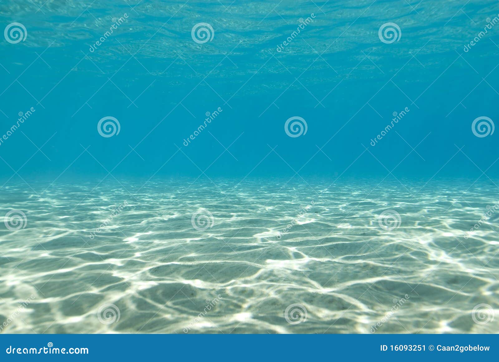 Underwater Light Ripples