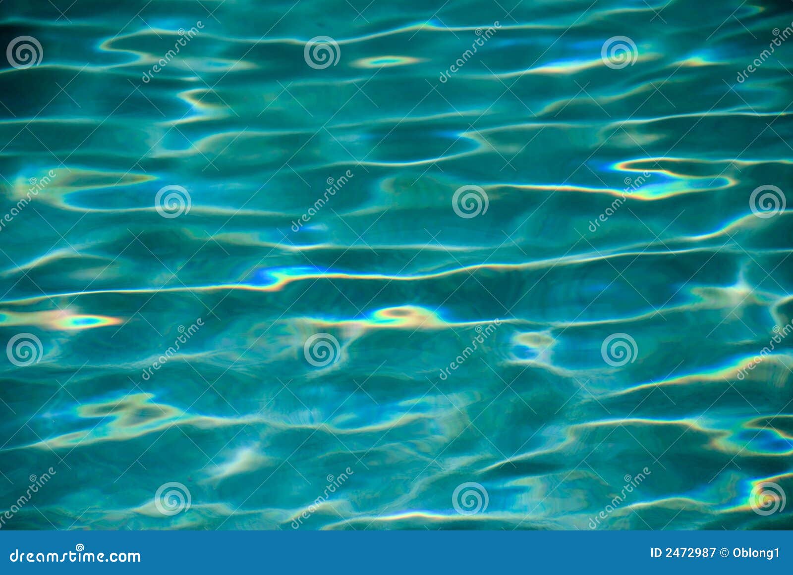 Sunlight Ripples on Deep Water Stock Image - Image of reflection ...