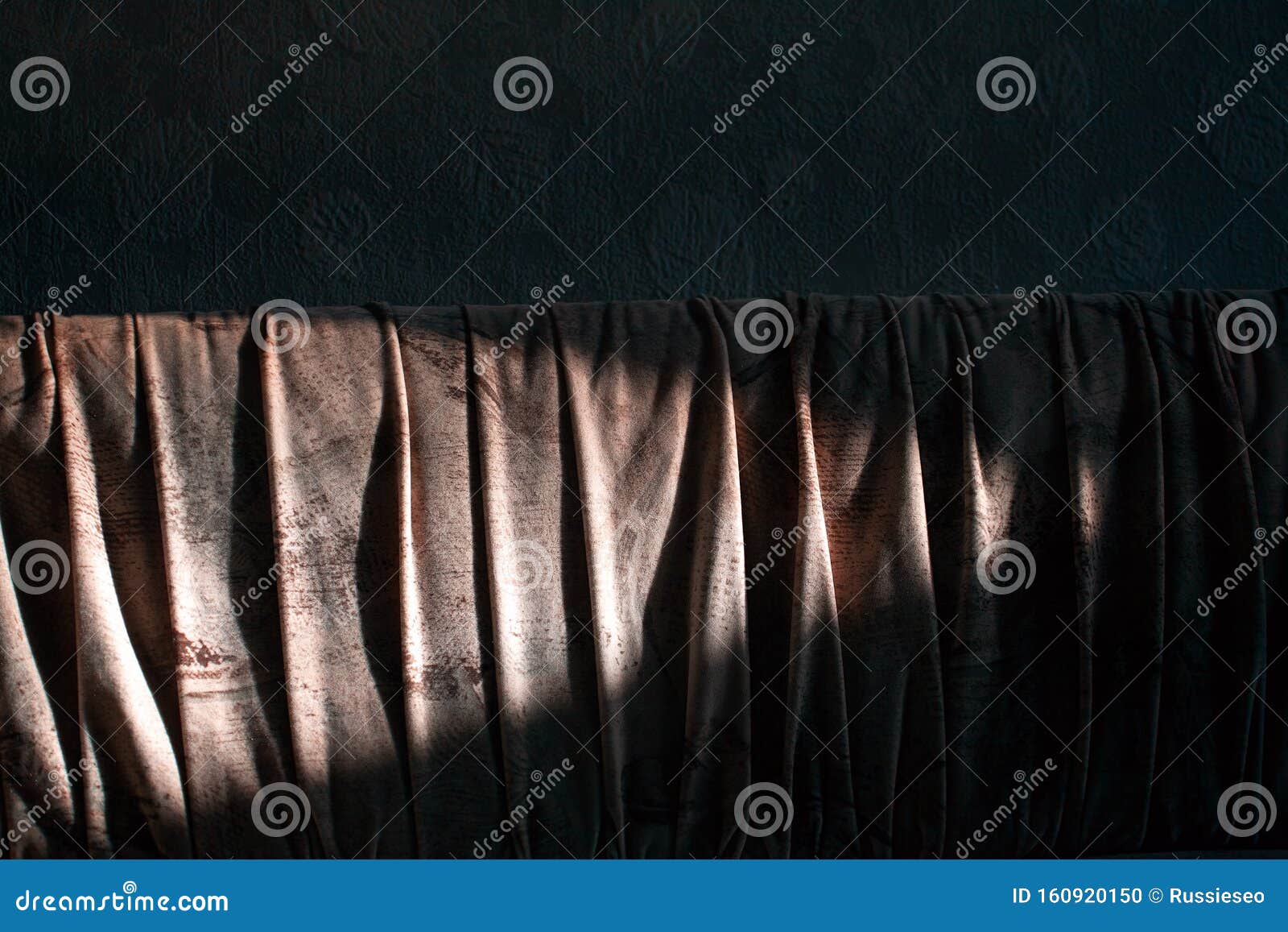 Shadow on a sofa stock photo. Image of rays, soft, sofa - 160920150