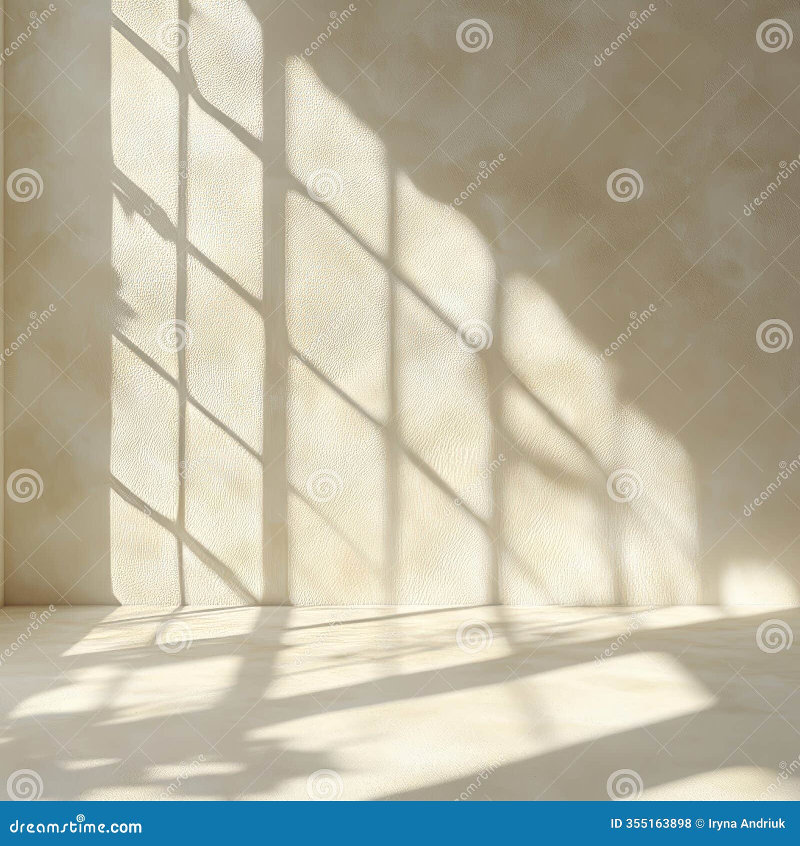 Sunlight and Shadow on the Grunge Wall. Vector Illustration Stock ...