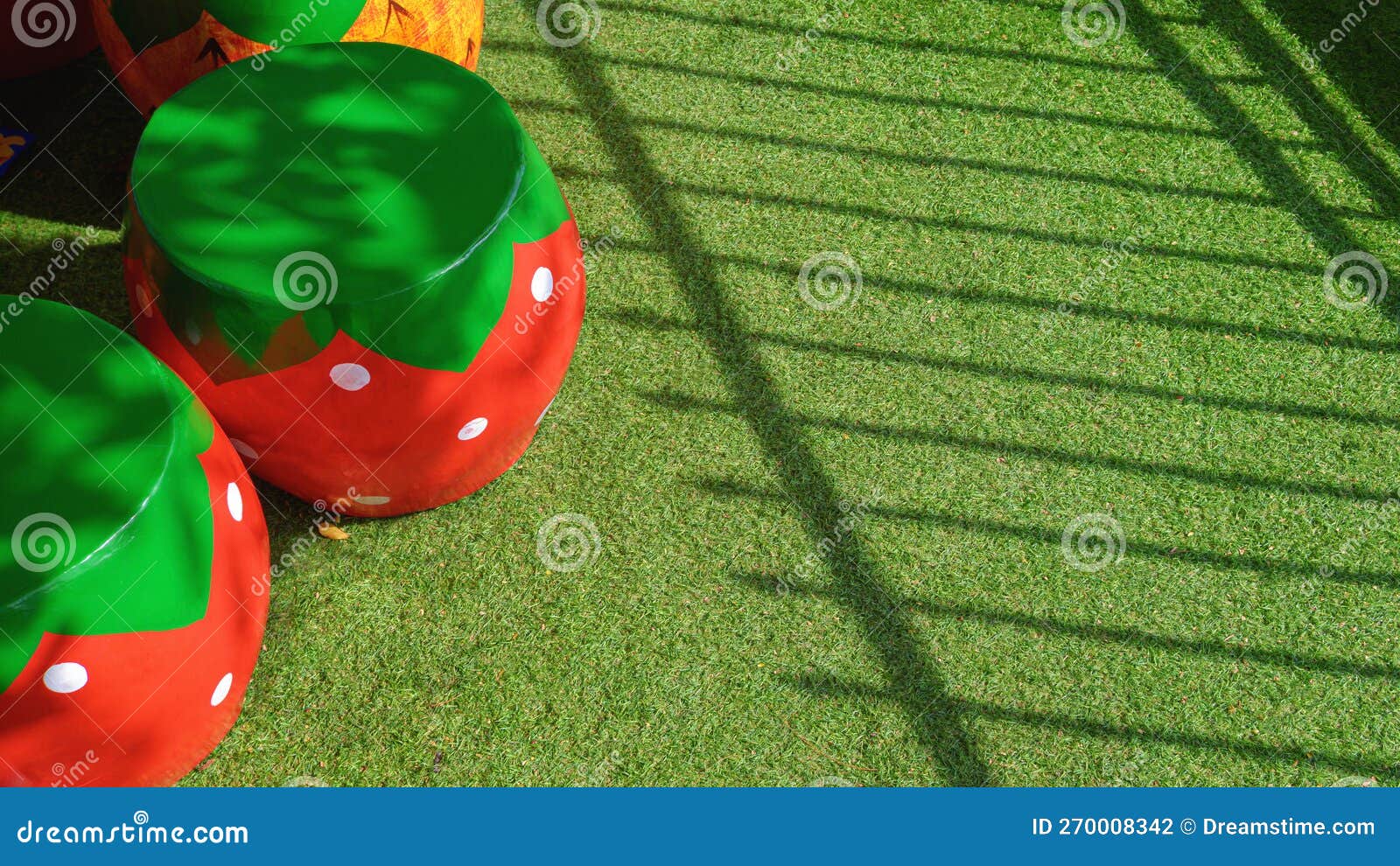 Sunlight and Shadow on Surface of Decorative Stucco Garden Seats in ...