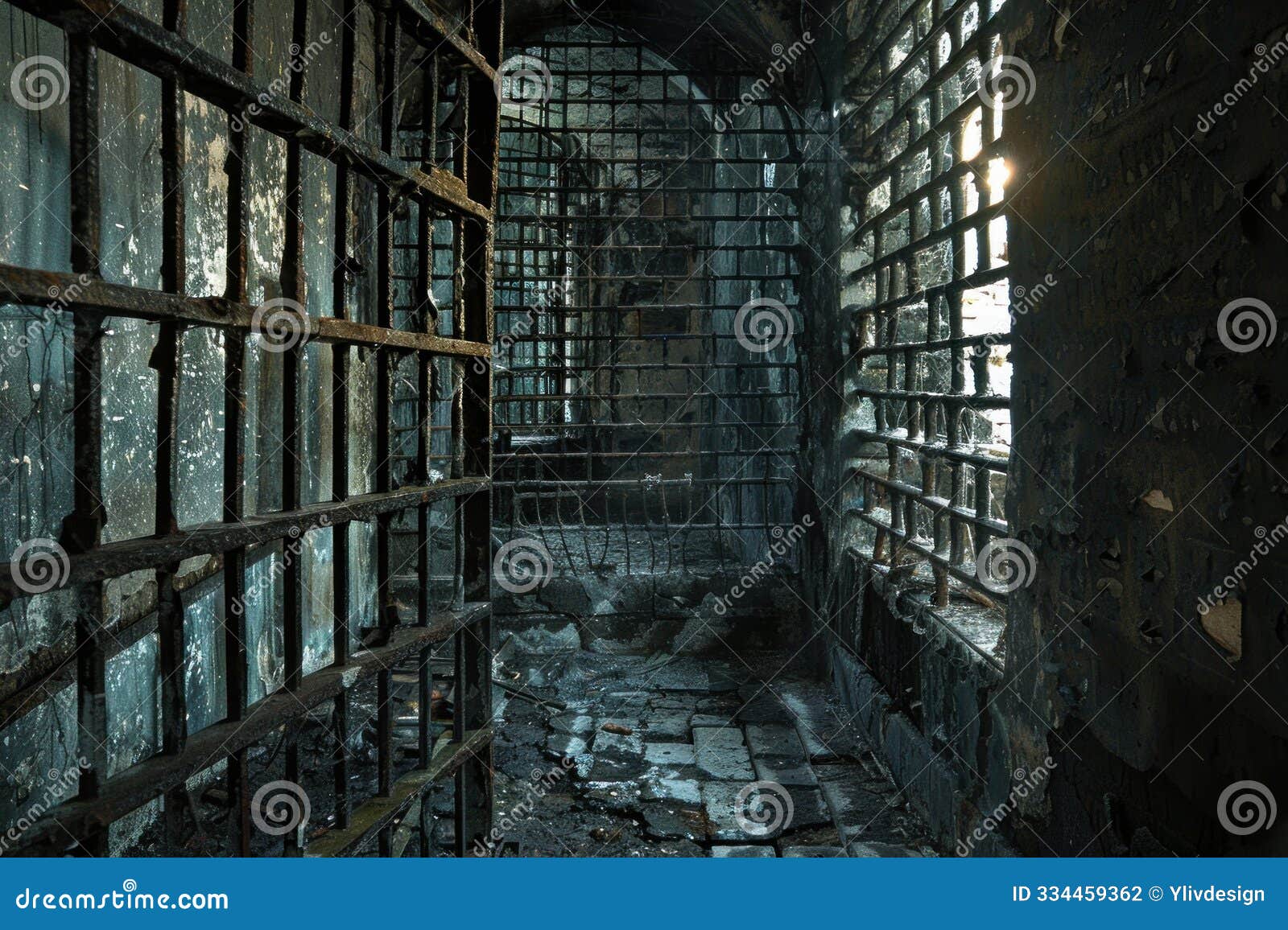 Derelict Prison Cell - Restricted Housing Unit - Abandoned Cresson ...