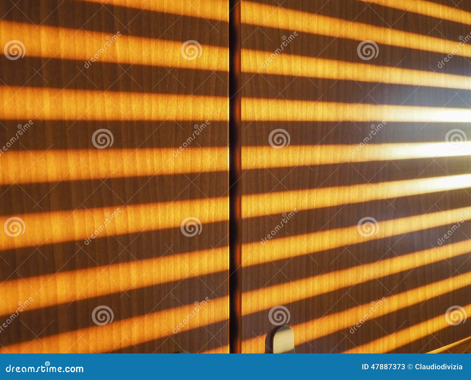 Louvers Shutter On The Wall. Louvers Shutter Facade. Louvers Shutter ...