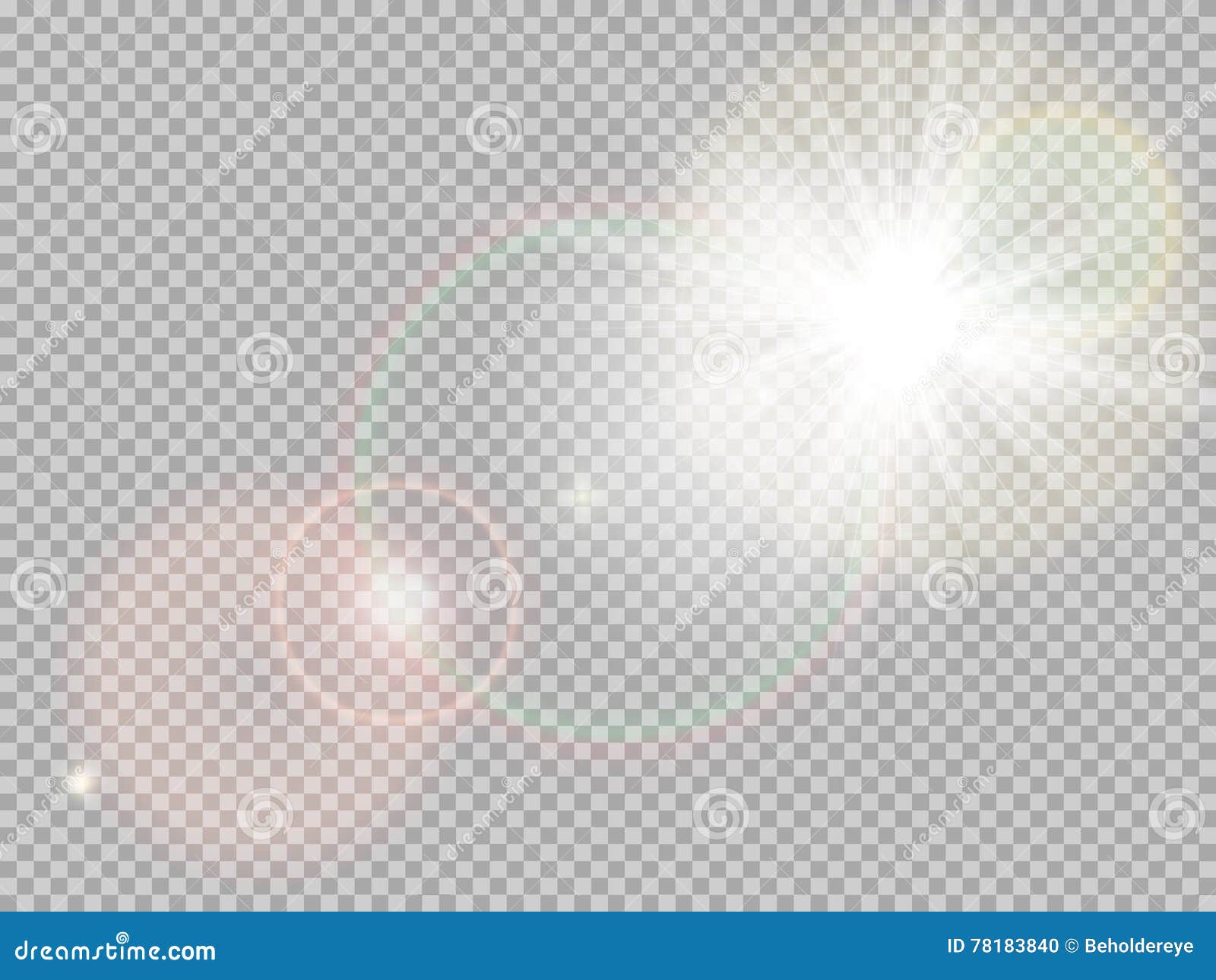 Sunlight Special Lens Flare. EPS 10 Stock Vector - Illustration of ...