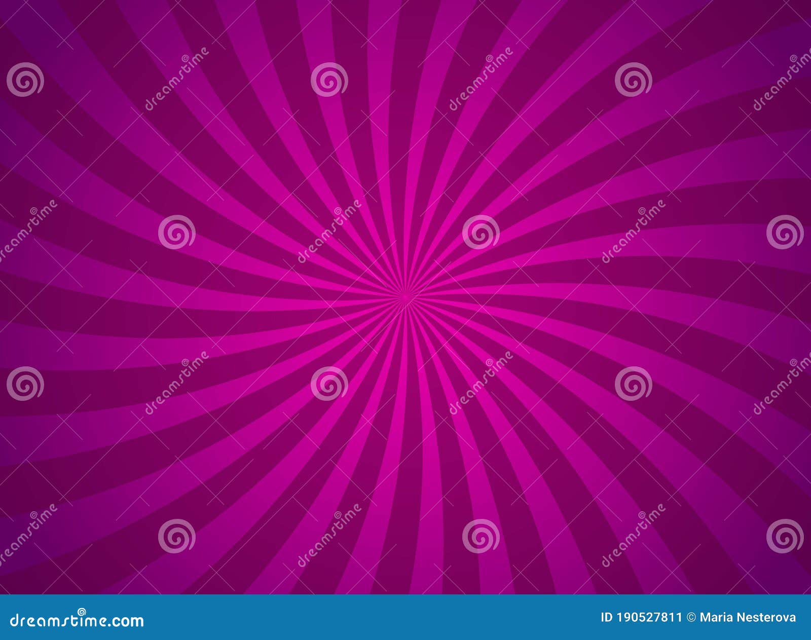 Sunlight Spiral Abstract Background. Purple Burst Background Stock ...