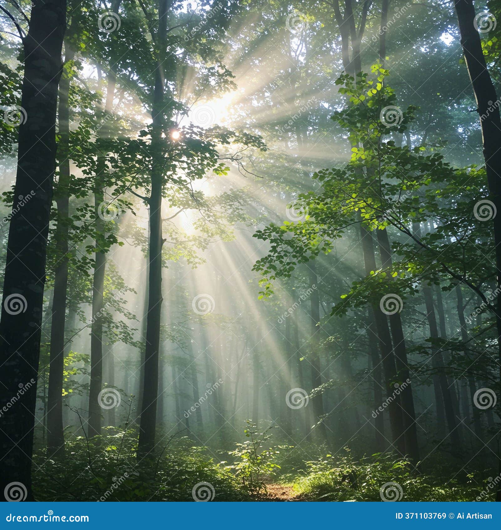 A Dramatic Sky With Rays Of Sunlight Piercing Through Gaps In The ...