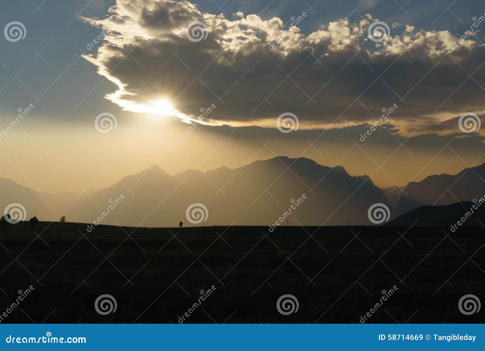 Sun Light Cloud Break stock image. Image of morning, light - 58714669
