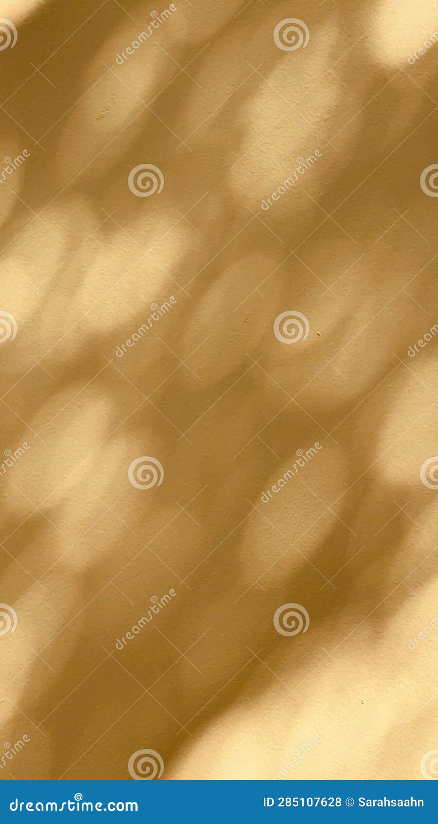 Bokeh Circle Lights on the Empty Yellow Wall Background. Stock Footage ...