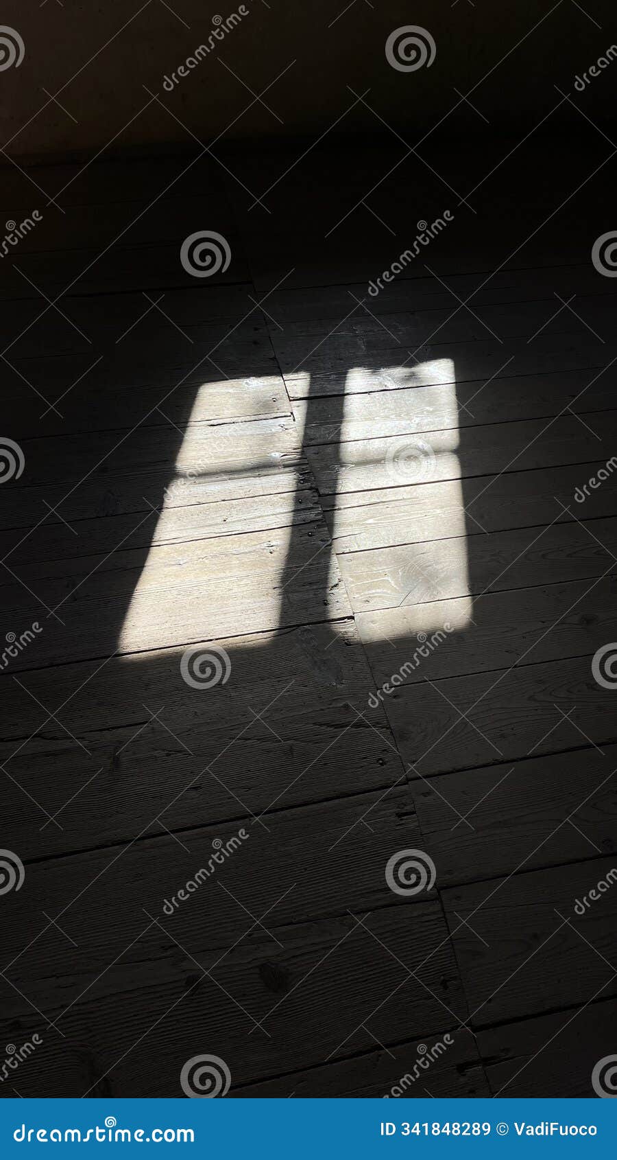 Sunlight from the Window through the Ancient Windows in the Castle ...