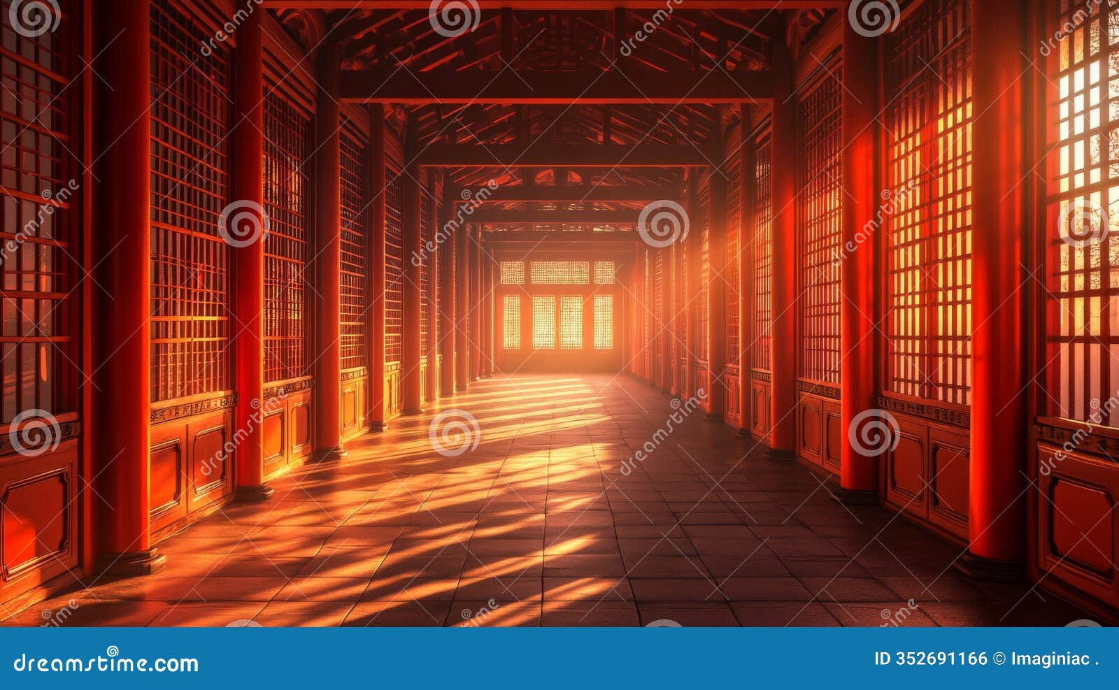 Corridor In An Ancient Egyptian Pyramid Royalty-Free Stock Image ...