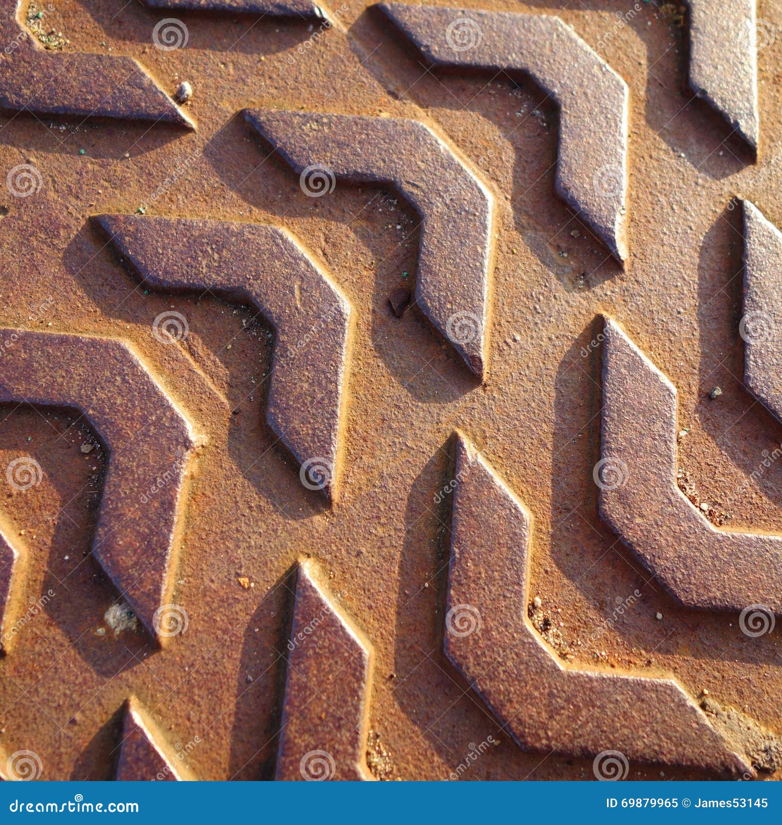 Sunlit Manhole Cover Pattern Stock Photos - Free & Royalty-Free Stock ...