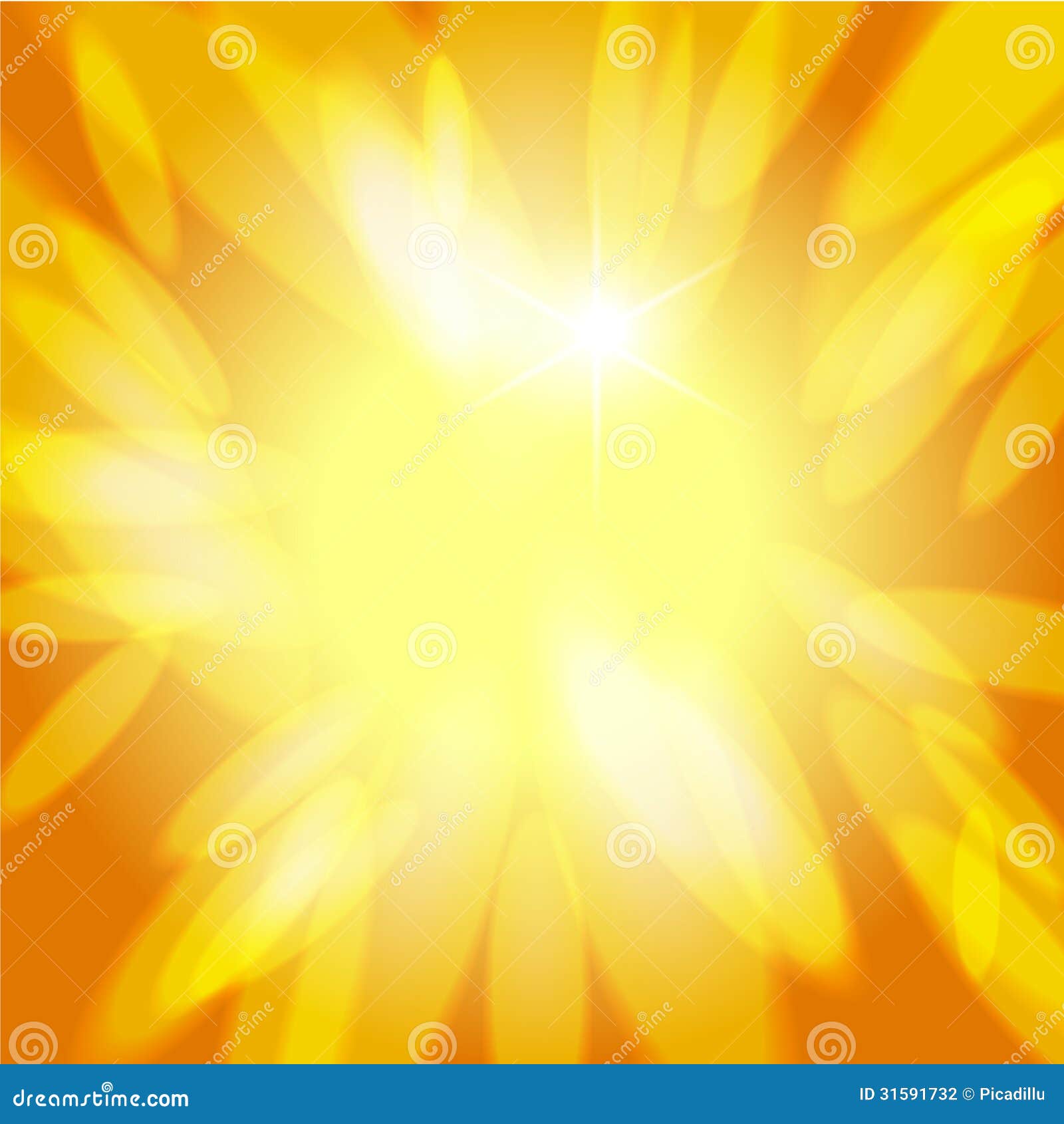 Sunny abstract background stock vector. Illustration of minimalistic ...