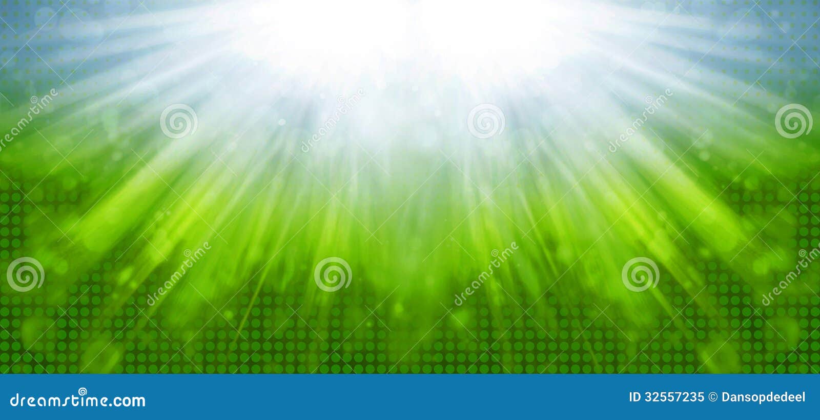 Sunny Abstract Landscape Graphic Stock Illustration - Illustration of ...