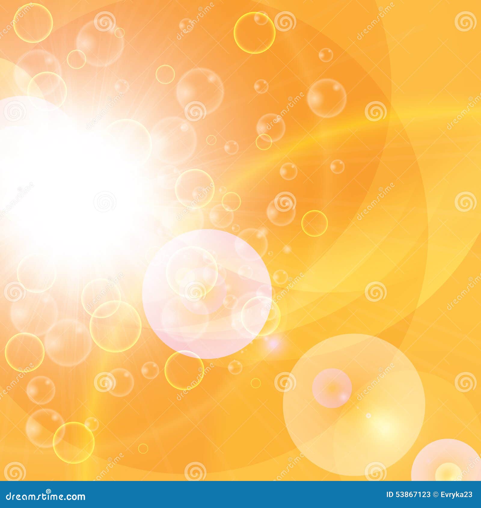 Sunny Abstract Sun Ray Background Stock Vector - Illustration of shiny ...