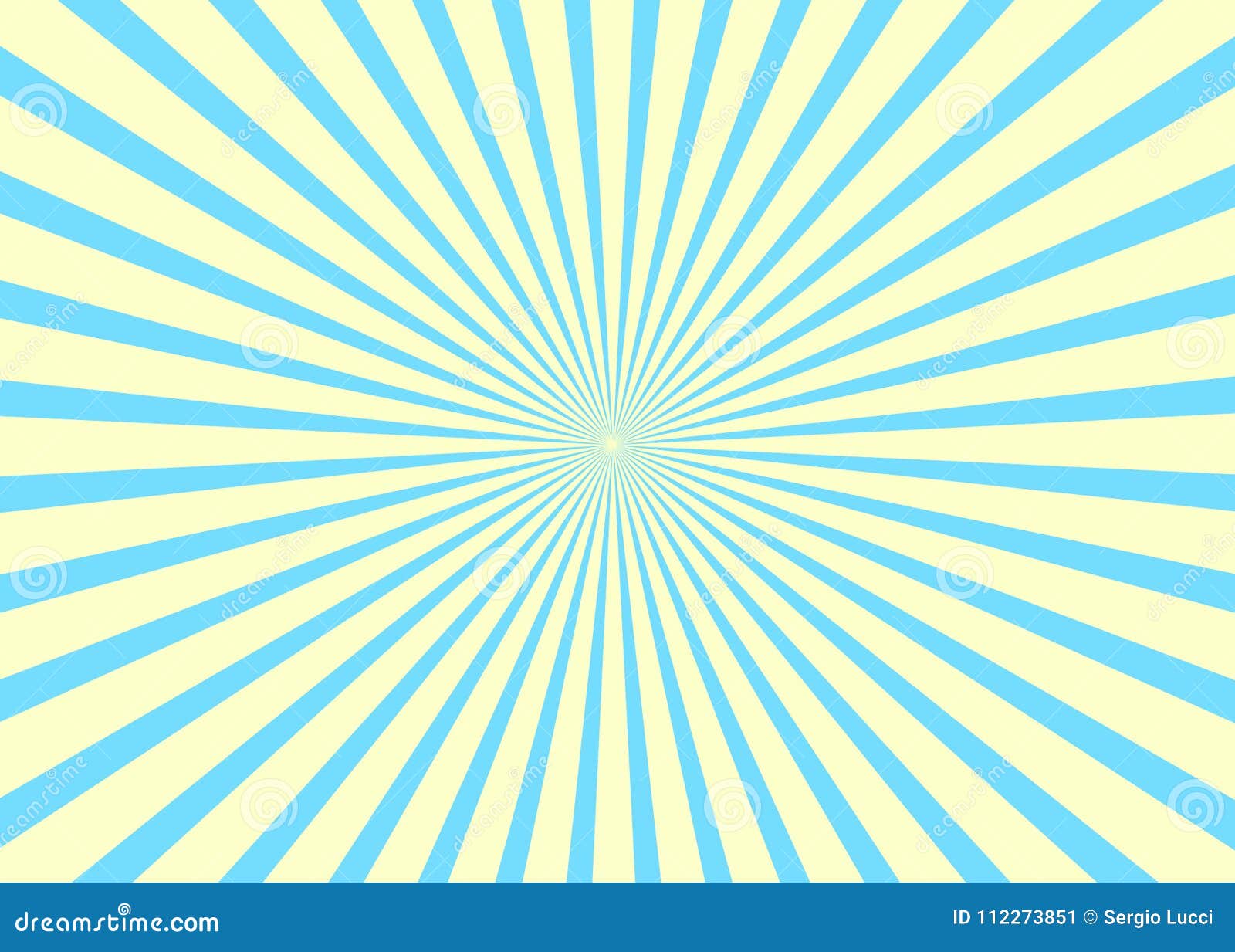 Sunny Background. Rising Sun Pattern. Stripe Abstract Illustration ...