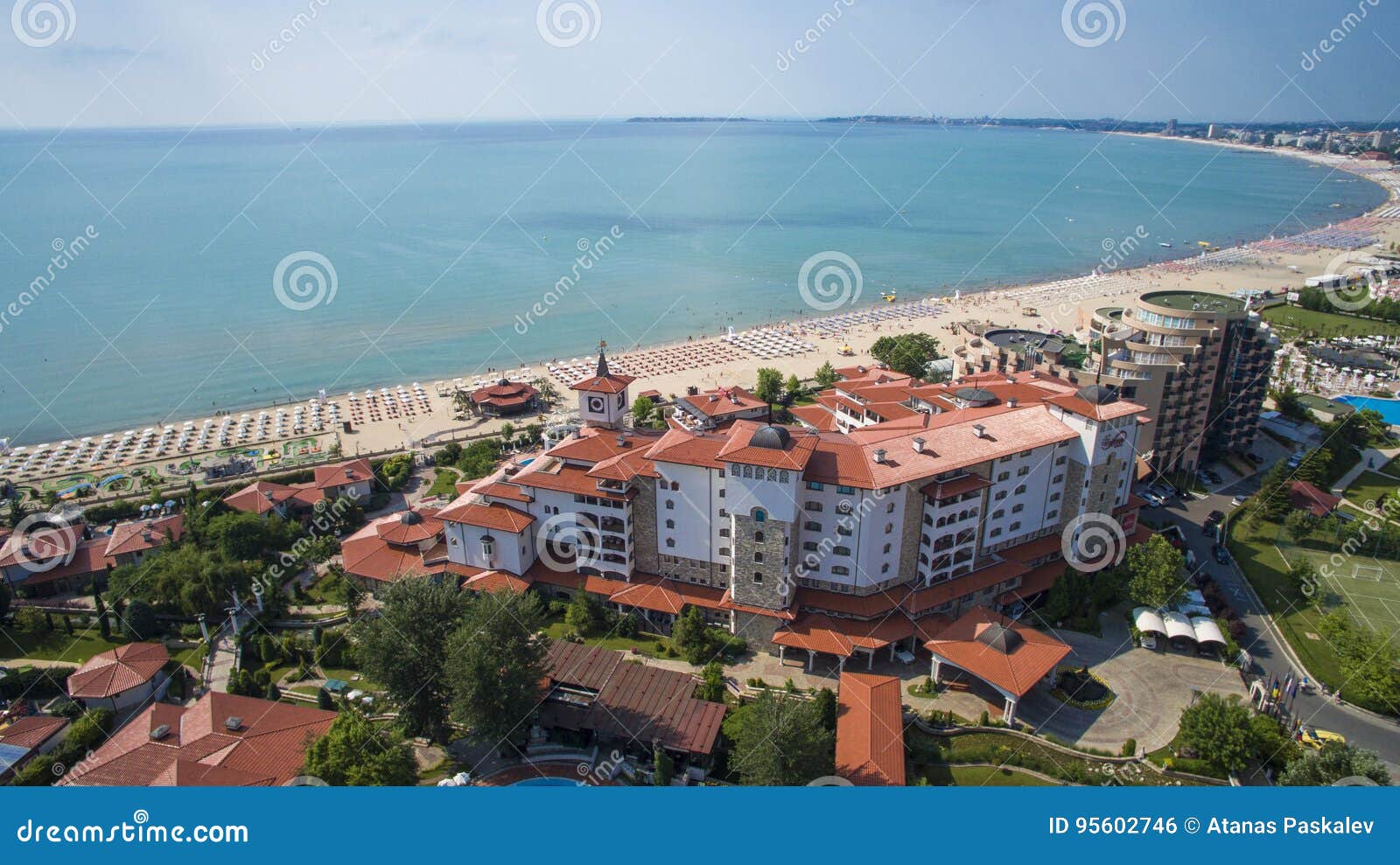 Sunny Beach, Bulgaria editorial photo. Image of resort - 95602746