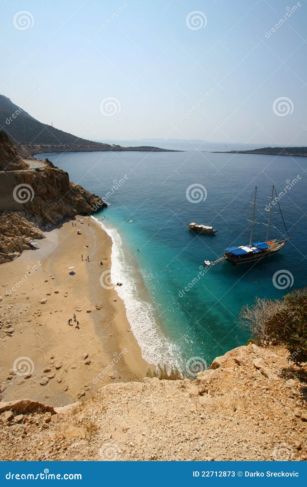 Sunny beach in Turkey stock image. Image of beach, amazing - 22712873