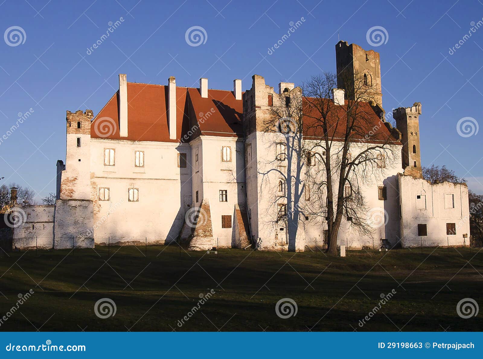 Sunny castle stock image. Image of moravia, historic - 29198663