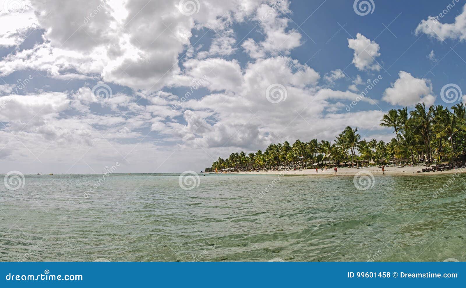 A sunny day on the beach stock photo. Image of holiday - 99601458