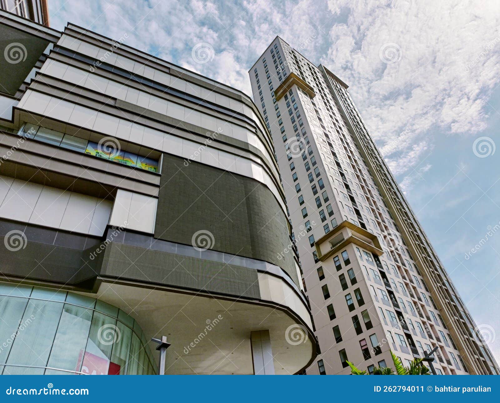 Sunny Day Building in East Jakarta Stock Image - Image of landmark ...