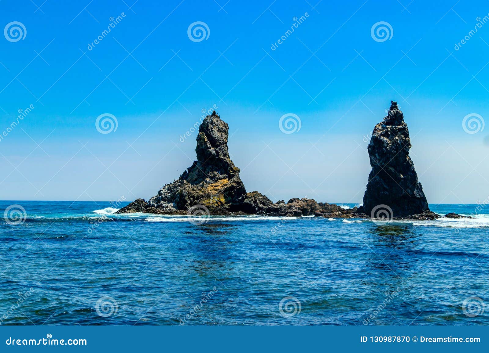 Sunny Day on the Coast of the Japanese Sea. Stock Photo - Image of ...