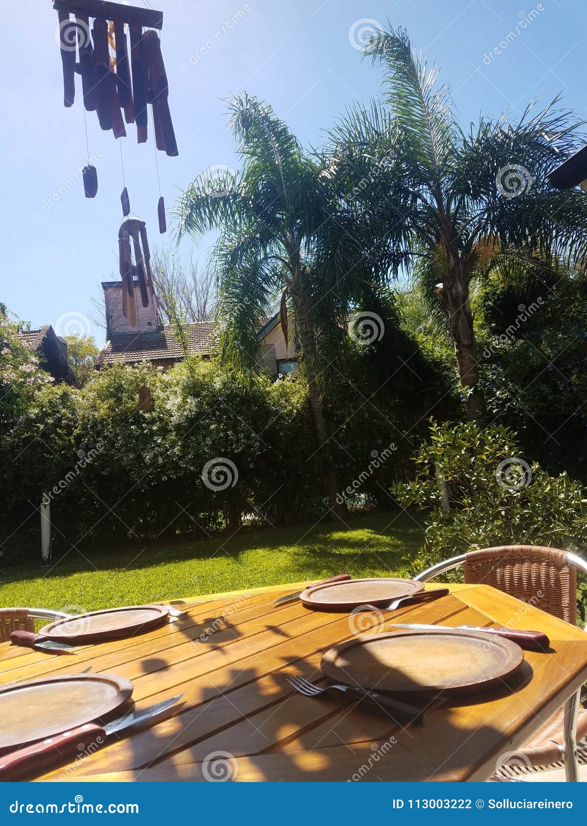 Lunch outside stock photo. Image of outside, garden - 113003222