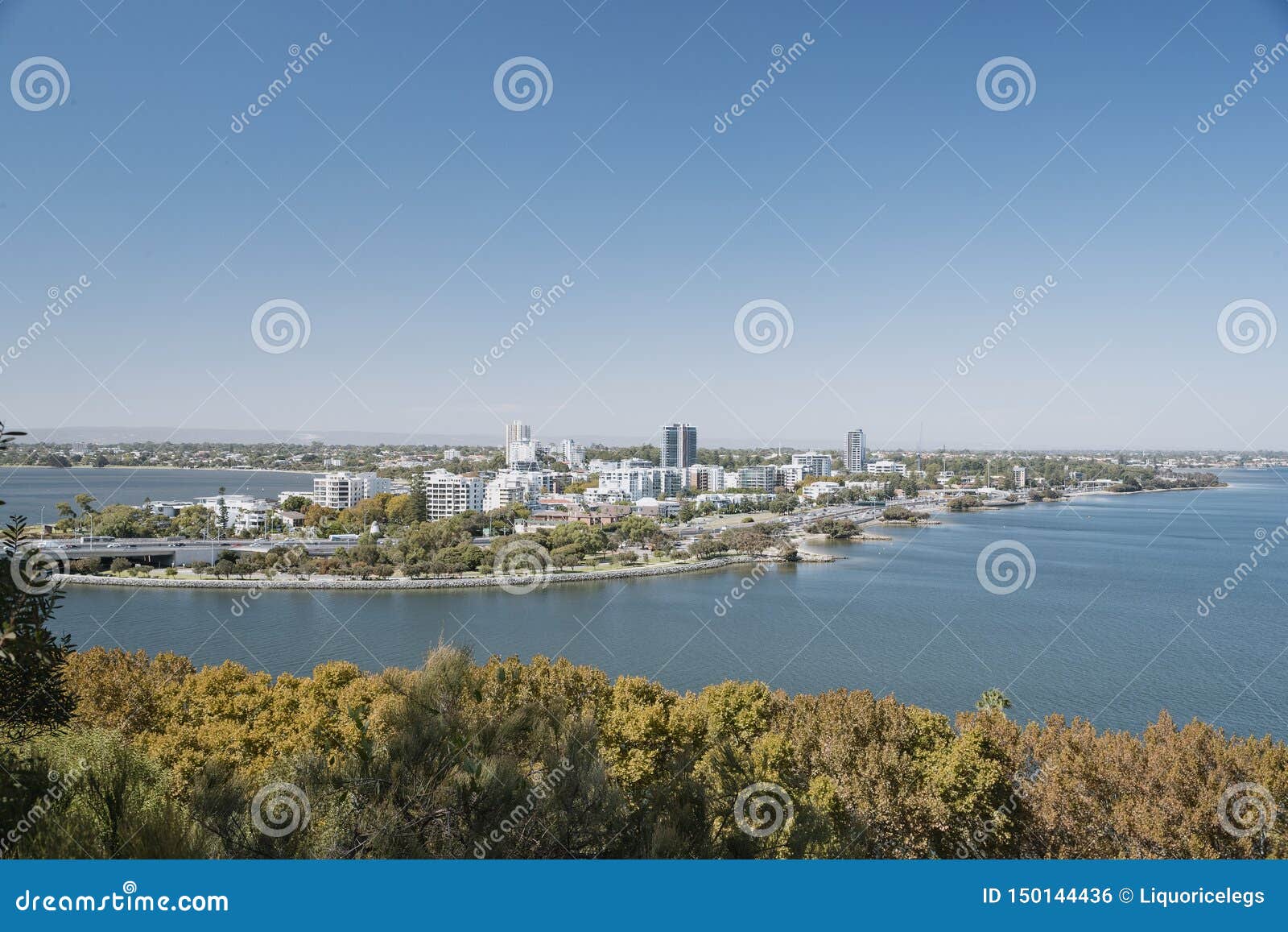 Sunny Day in Perth stock photo. Image of angle, tourism - 150144436