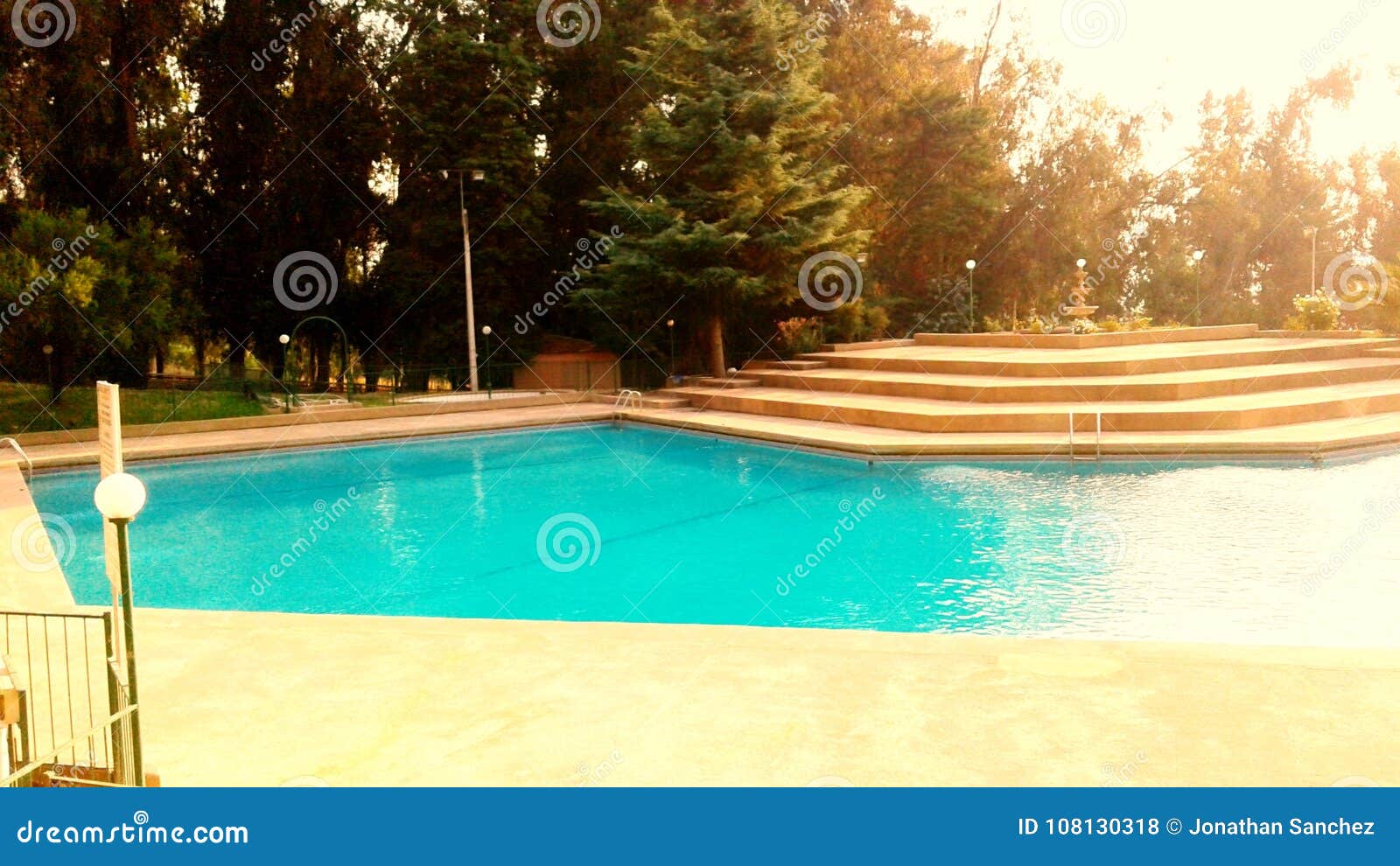 Bright Pool stock photo. Image of bright, sunny, pool - 108130318