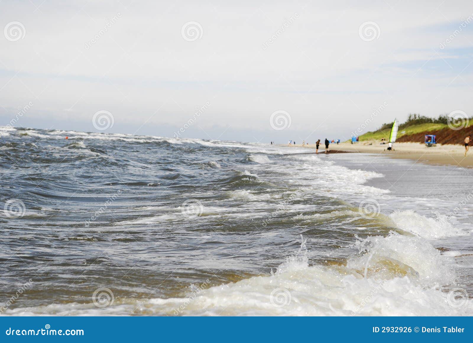 Sunny day at sea shore stock photo. Image of jamaica, clouds - 2932926