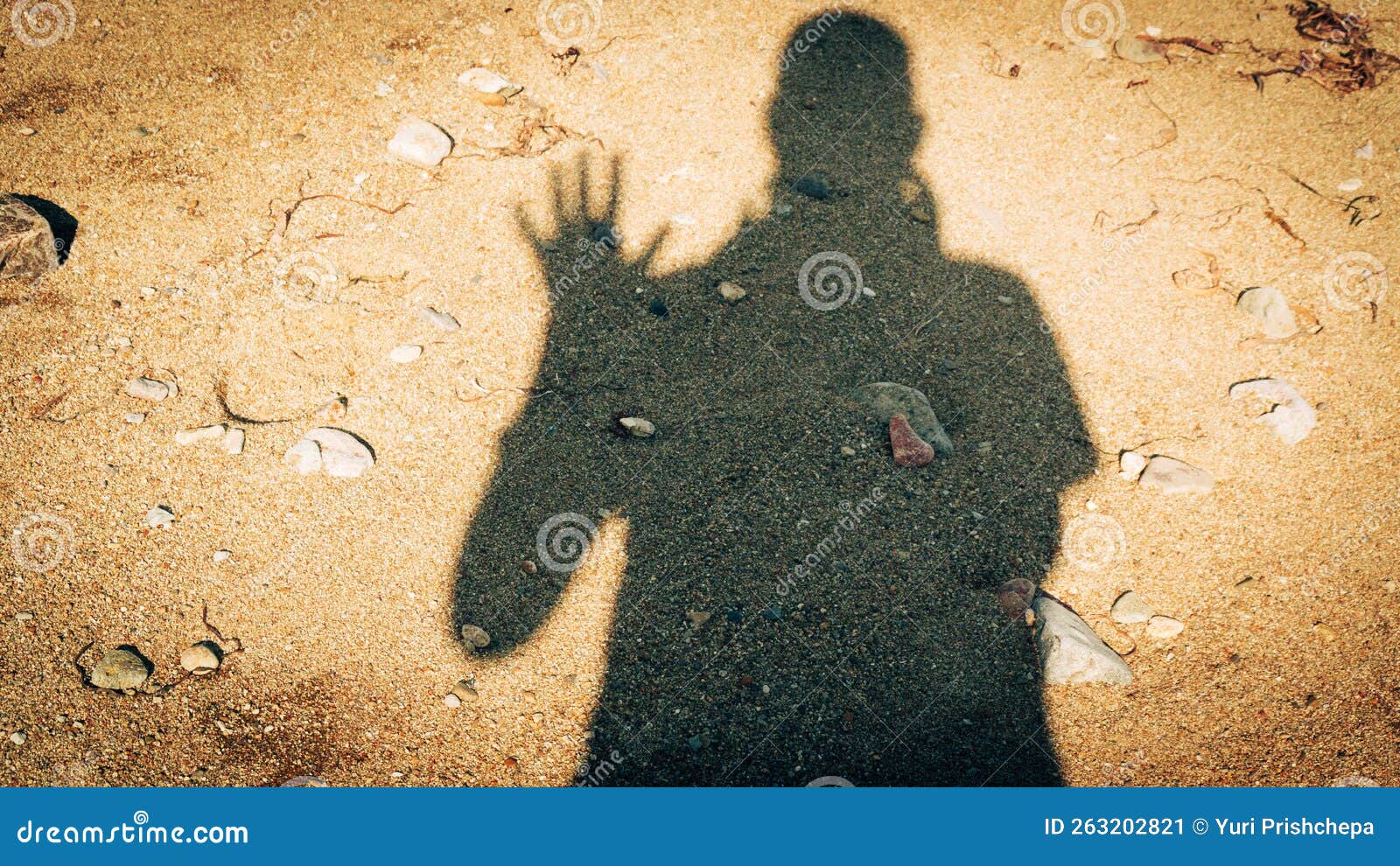 A Sunny Day. a Shadow on the Sand Stock Image - Image of sunny, soil ...